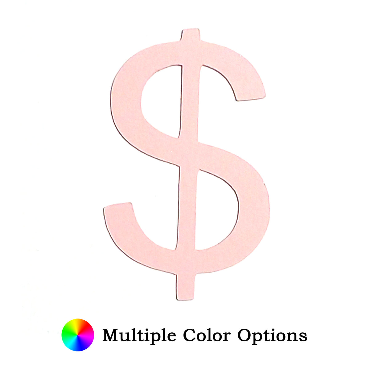 Dollar Sign Paper Shape – DIY Paper Supply