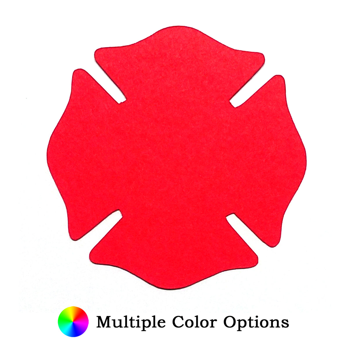 Firefighter Badge Paper Shape – DIY Paper Supply