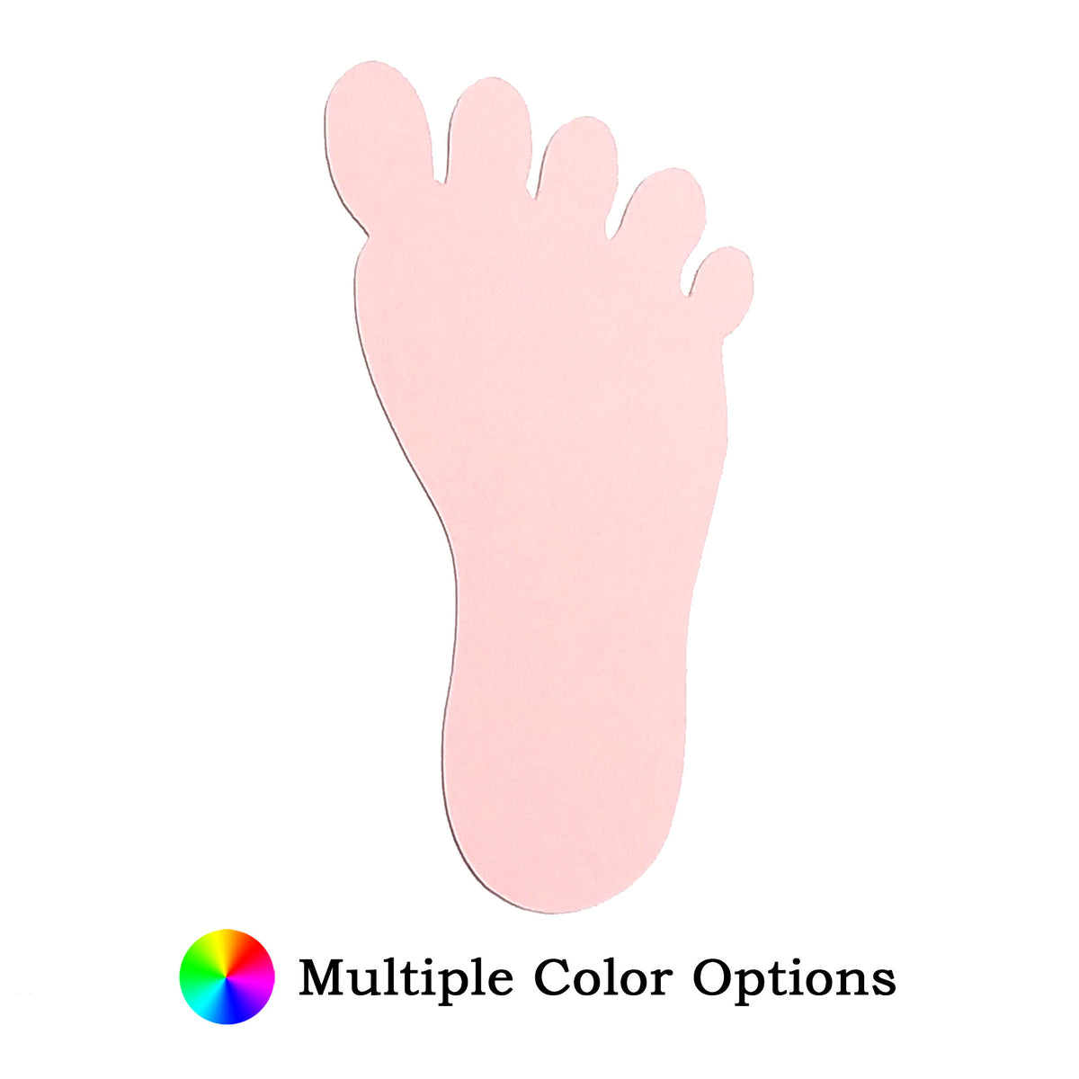 Foot Paper Shape – DIY Paper Supply