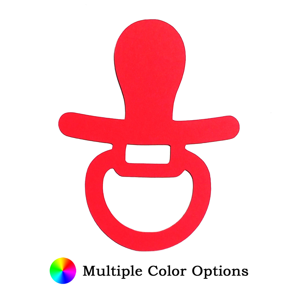 Pacifier Paper Shape – DIY Paper Supply