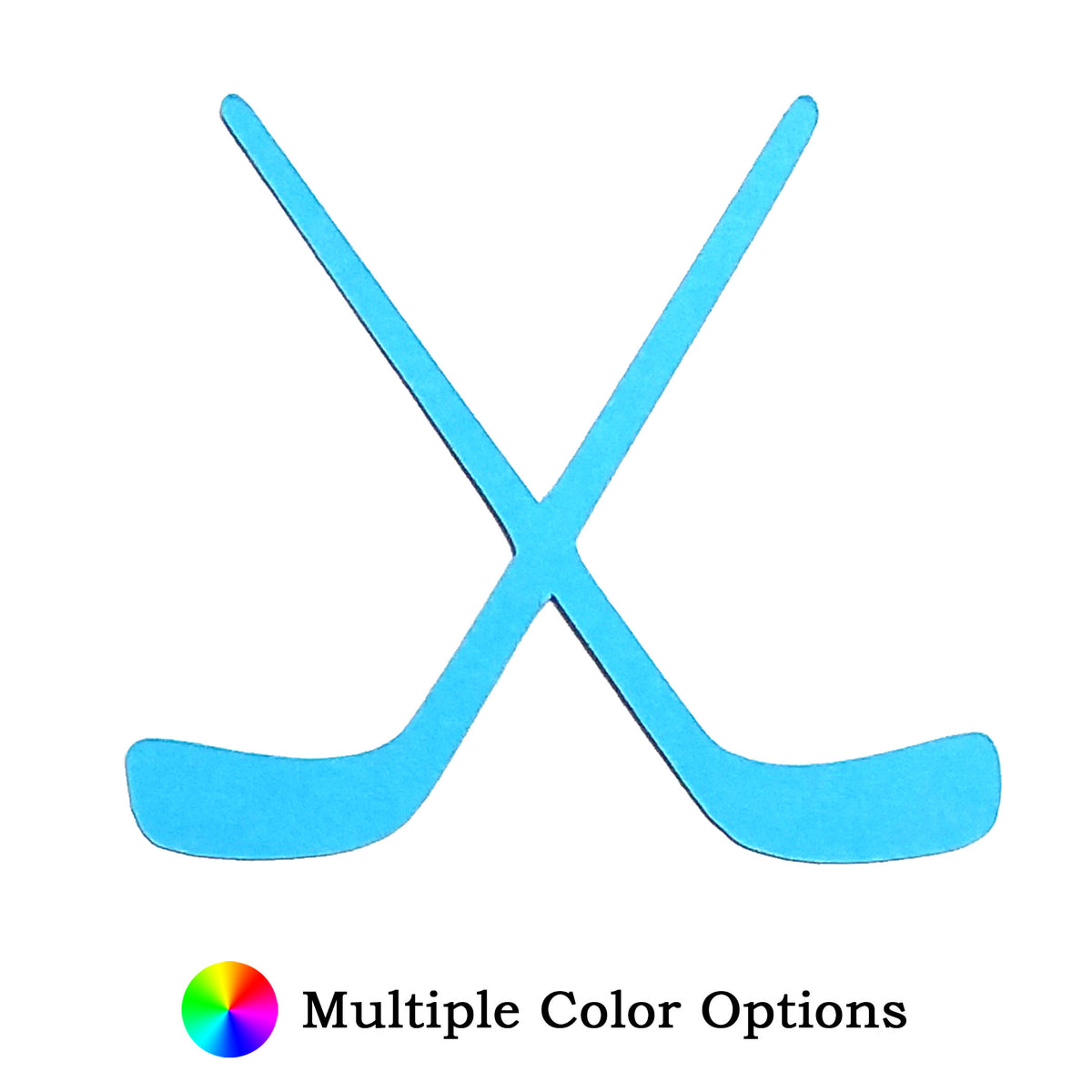 Crossed Hockey Sticks
